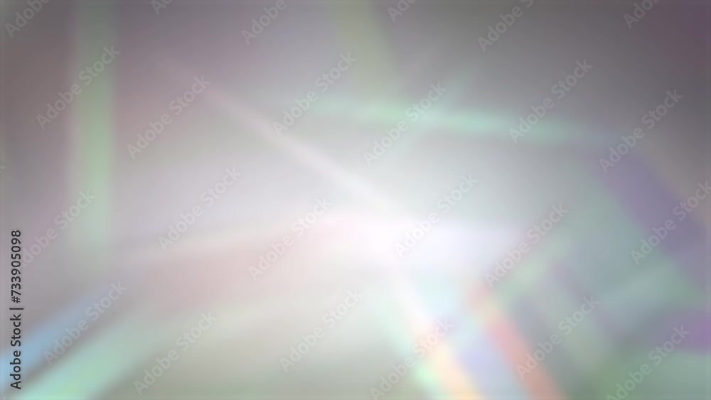 refracted prism light beams in rainbow colors for abstract luxurious ...