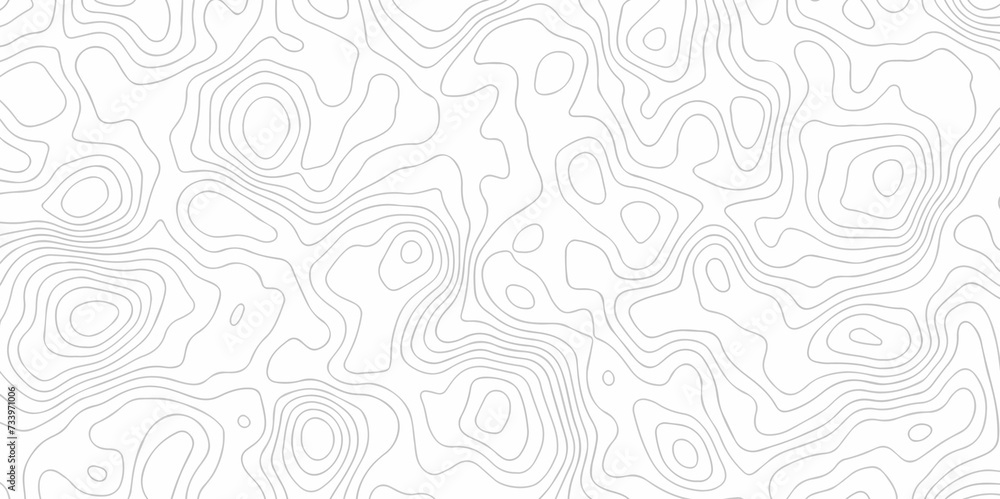 Abstract pattern with lines seamless pattern and topography map and ...