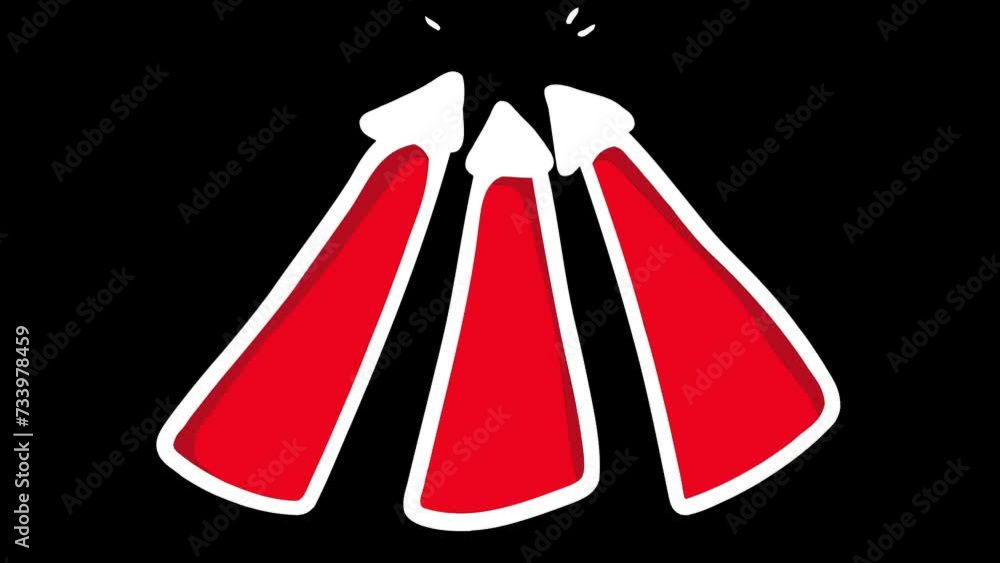 Set of Animated Hand Drawn Arrows. Animated arrows pack. Arrow ...