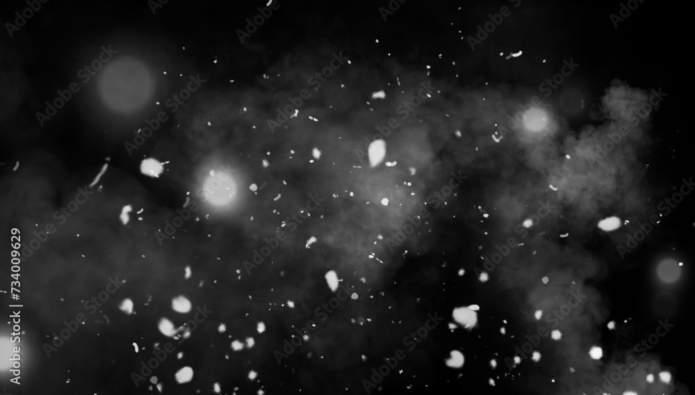 Blurred fire embers sparks on black background . Texture isolated ...