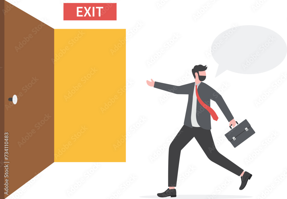 Exit interview, employee feedback before leaving or resignation, staff ...