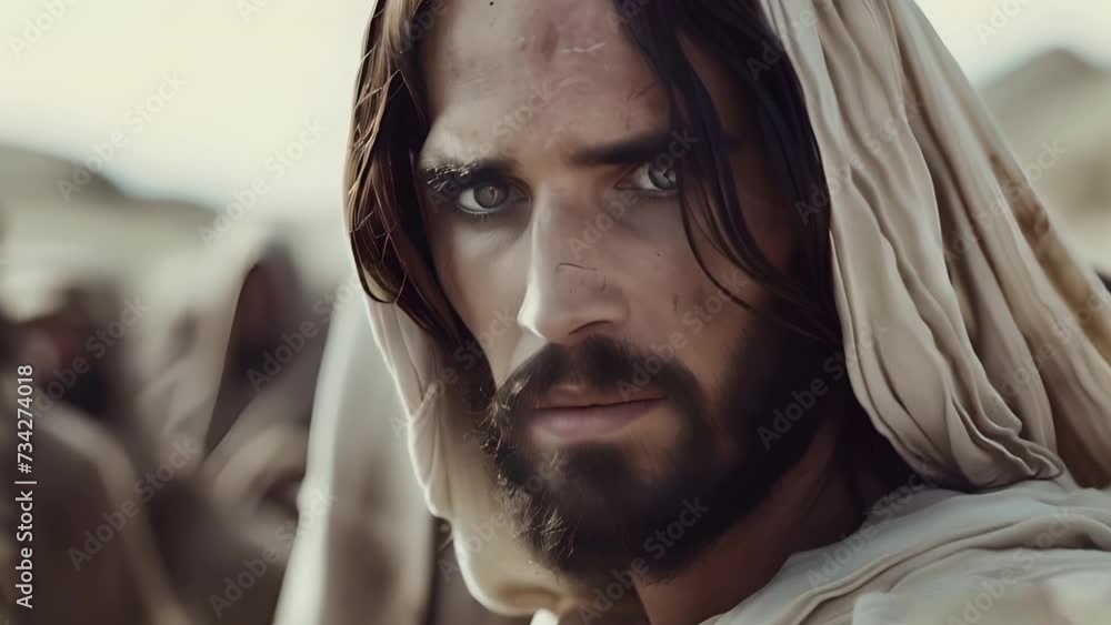 Jesus Christ prays. Jesus Christ and His 12 Disciples Receive a Message ...