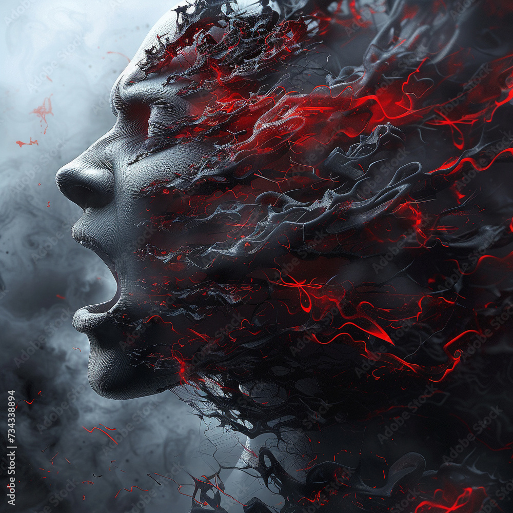 The void consumed by anger Turn this idea into a significant piece of ...