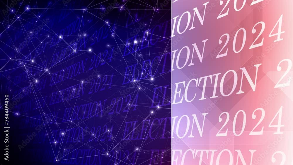 Election background creative backdrop of typography and patterns for ...