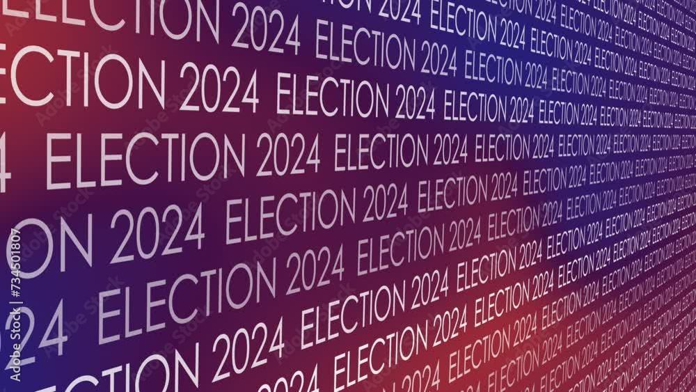 Background design for election 2024 with red and blue political theme ...