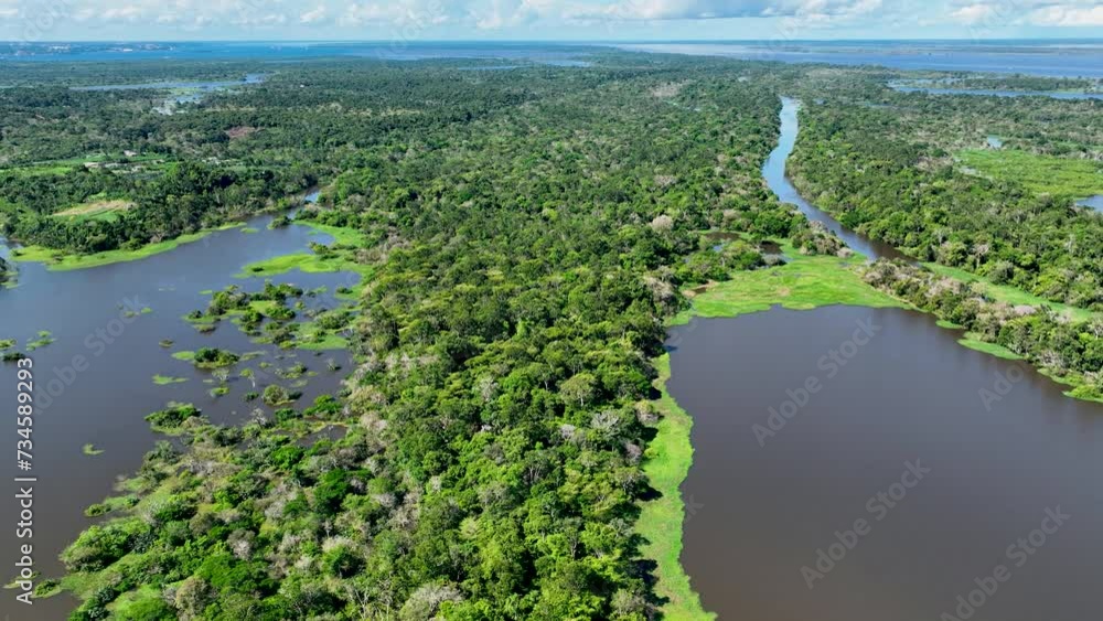 Amazon River At Manaus Amazonas Brazil. Natural Beauty Wild. Travel ...