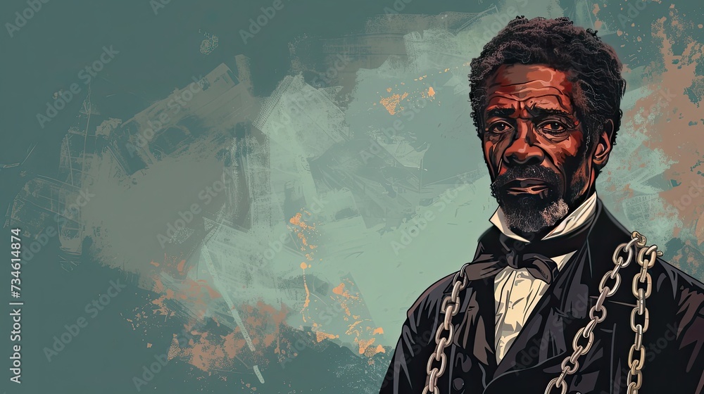 Greeting Card and Banner Design for Dred Scott Case Background Stock ...