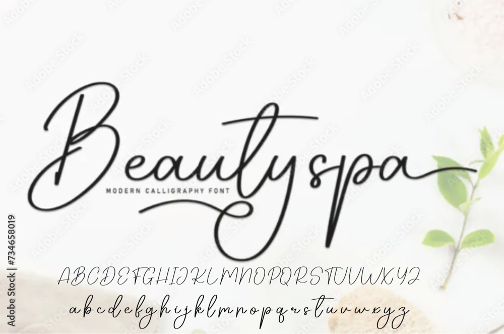 Fotografía signature Font Calligraphy Logotype Script Brush Font Type ...
