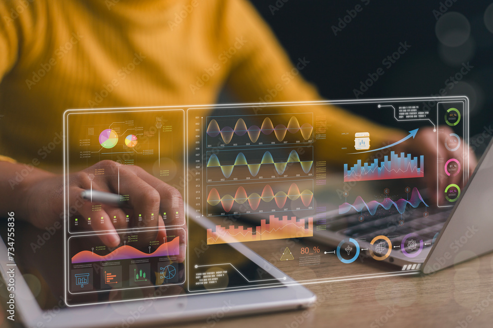 Business Intelligence concept - data analysis, management tools ... Business Intelligence concept - data analysis, management tools ...