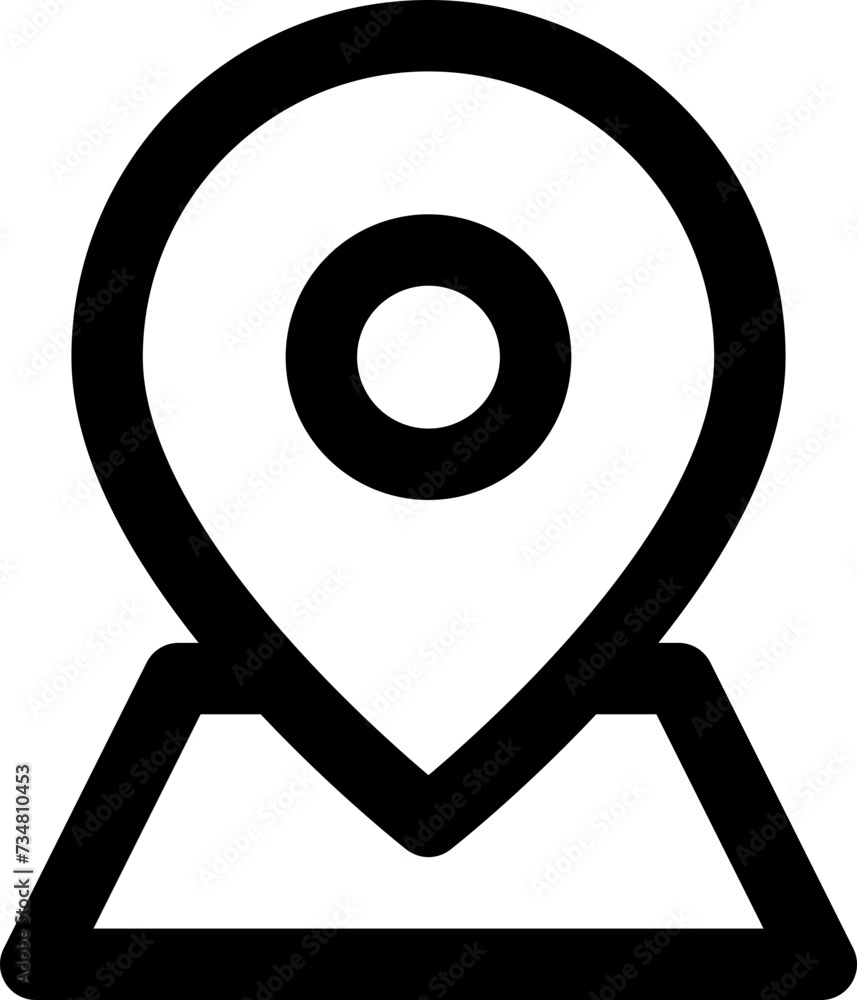 Explore Maps and Location System Icons Collection Stock Vector | Adobe ...