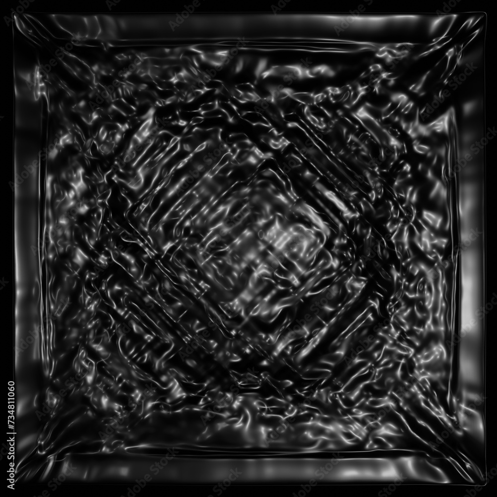 Plastic square Wrap PNG Texture : Wrinkled black plastic bag texture on ...