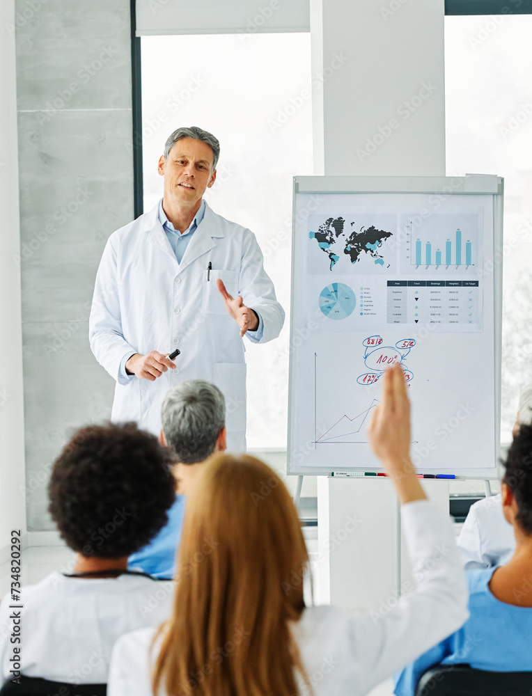 seminar business meeting doctor conference audience presentation ...