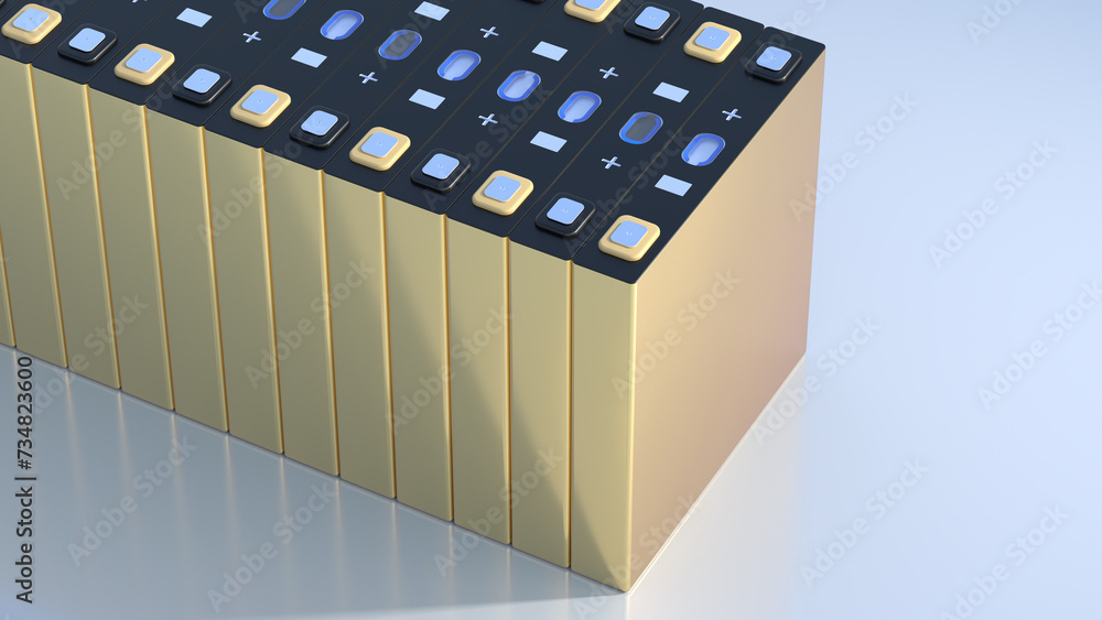 prismatic cells, rectangular lithium ion phosphate LFP battery's for ...