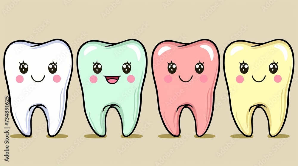 Chart comparing tooth implants with alternatives, including text areas ...