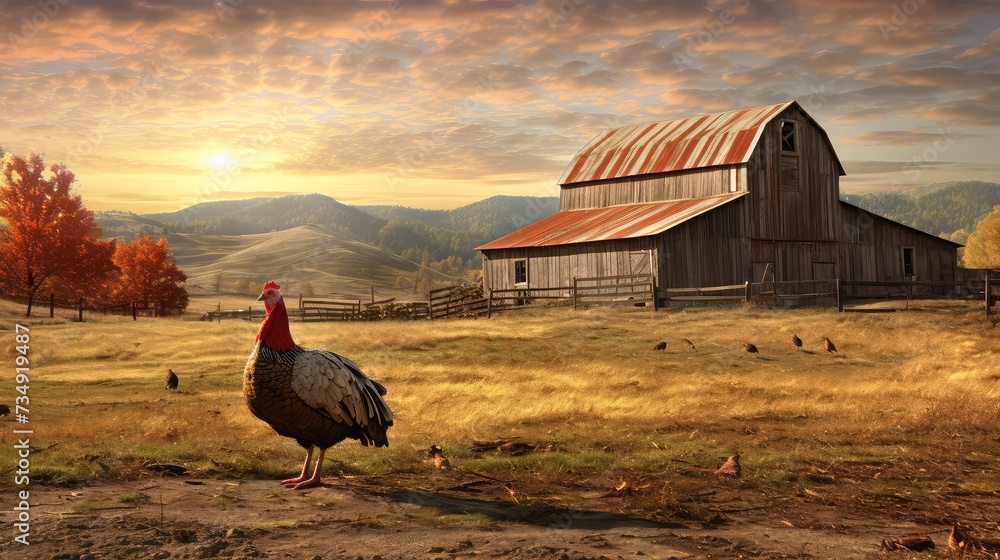 poultry turkey barn Stock Photo | Adobe Stock