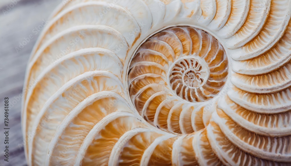 shell pearl spiral nautilus Fibonacci section spiral coral pearl ...