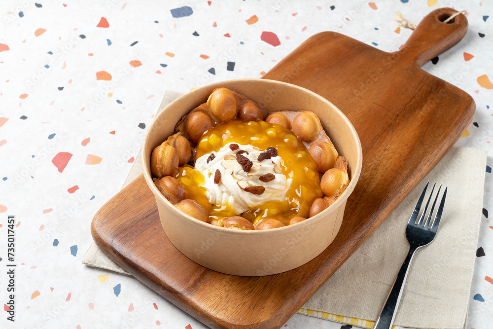 Cafe, cream, waffle, chocolate, latte, kiwi, bubble tea, balsam, bubble ...