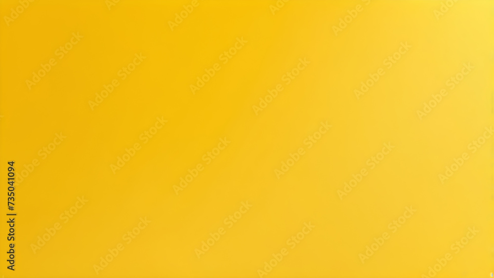 A flat yellow-coated background, creating a sleek and stylish texture ...