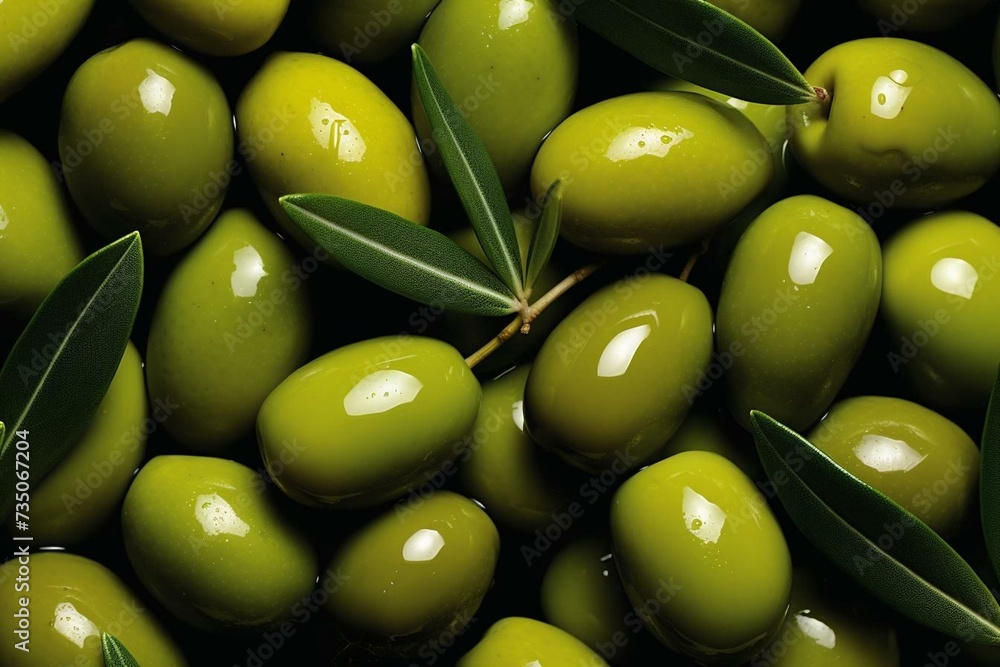 olive desktop wallpaper hd background for banner. Generative AI Stock ...