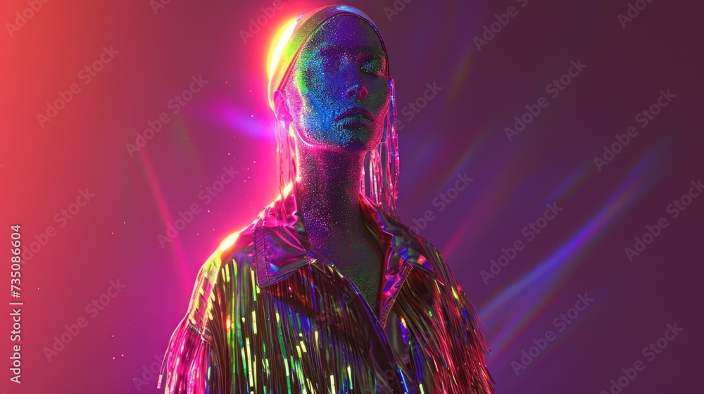 A holographic rhinoceros grazes peacefully in the savannah but its ...