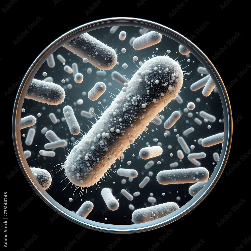 tuberculosis, bacteria, infección, microscopio, microorganismos. Stock ...