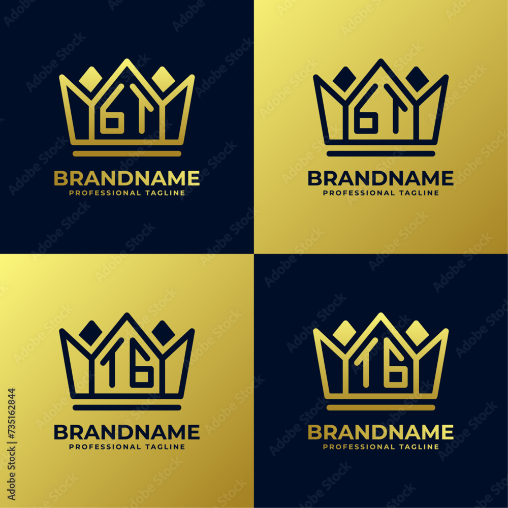 Letters TG and GT Home King Logo Set, suitable for business with TG and ...
