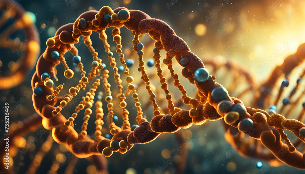 DNA DNS Strang genetisch mikroskopische close up Makro Aufnahme ... DNA DNS Strang genetisch mikroskopische close up Makro Aufnahme ...