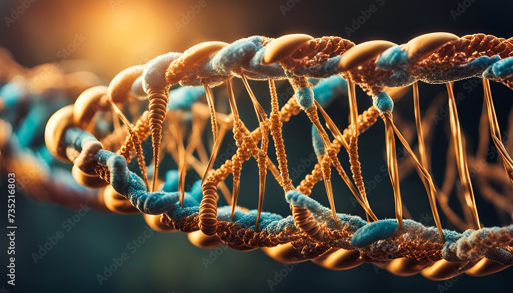 DNA DNS Strang genetisch mikroskopische close up Makro Aufnahme ... DNA DNS Strang genetisch mikroskopische close up Makro Aufnahme ...