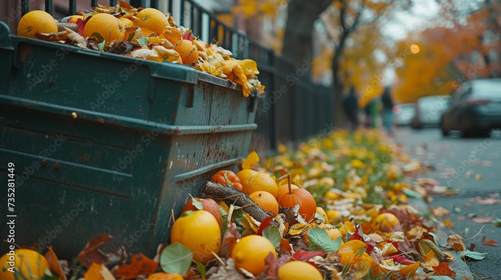Urban Community Composting: A thriving compost bin in an urban setting ...