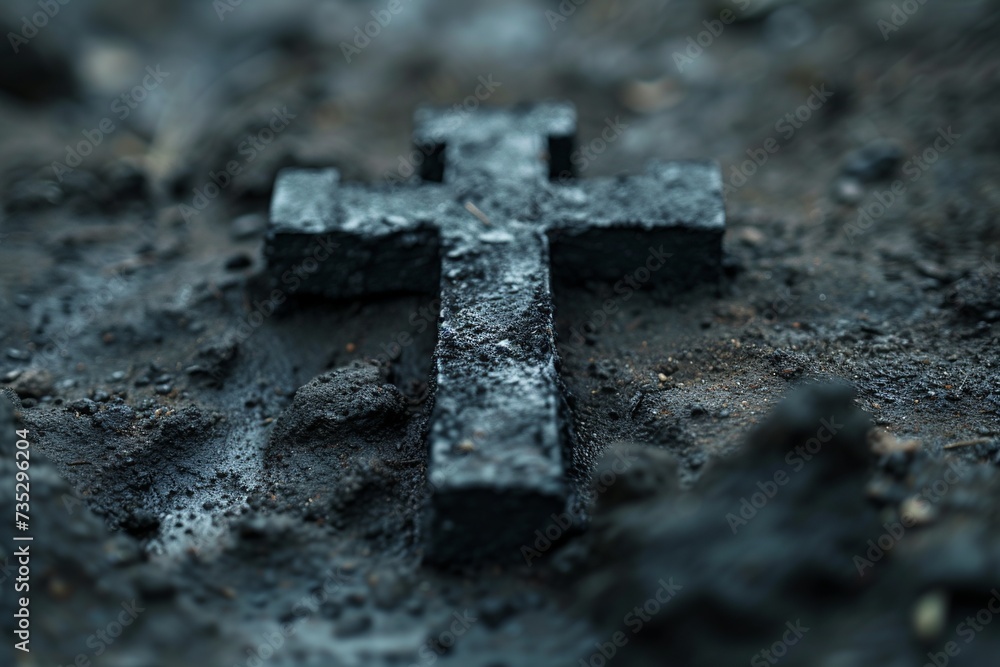 Capture the essence of Ash Wednesday with a visual representation ...