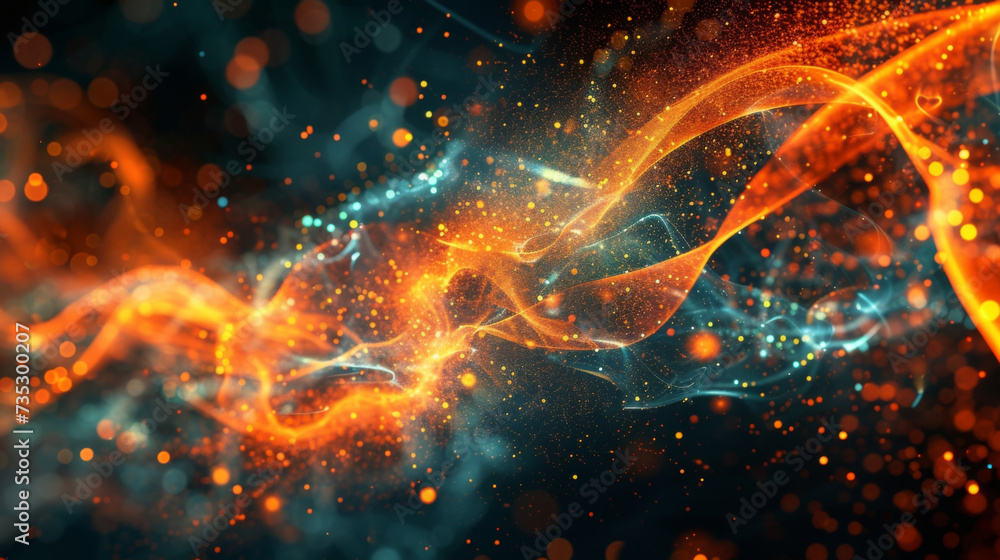 A delicate balance of attraction and repulsion as tiny particles within ...