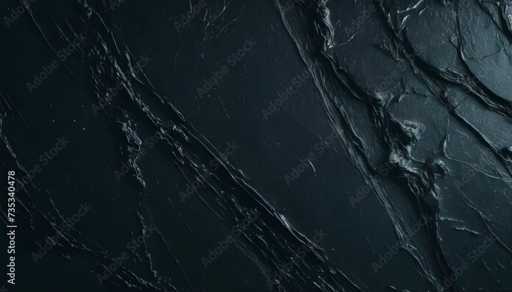 Dark lavic rock surface texture, all black, shiny, some veins, smooth ...