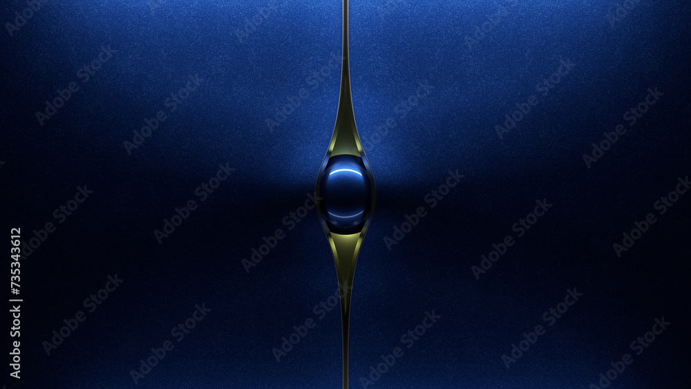 modern geometric shapes in metal optic, Dynamic trendy modern design as ...