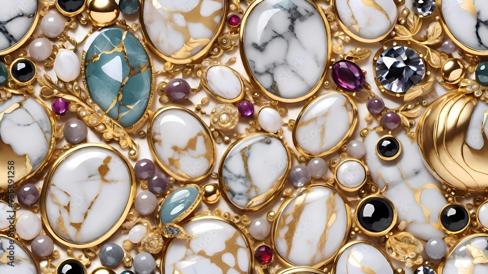 showcase an opulent array of textures and materials, featuring ...