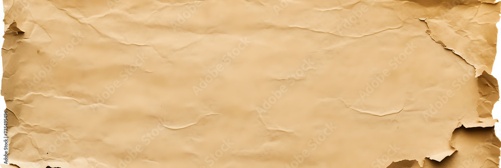 Aged Paper Texture Wide Background. High-resolution wide format of ...