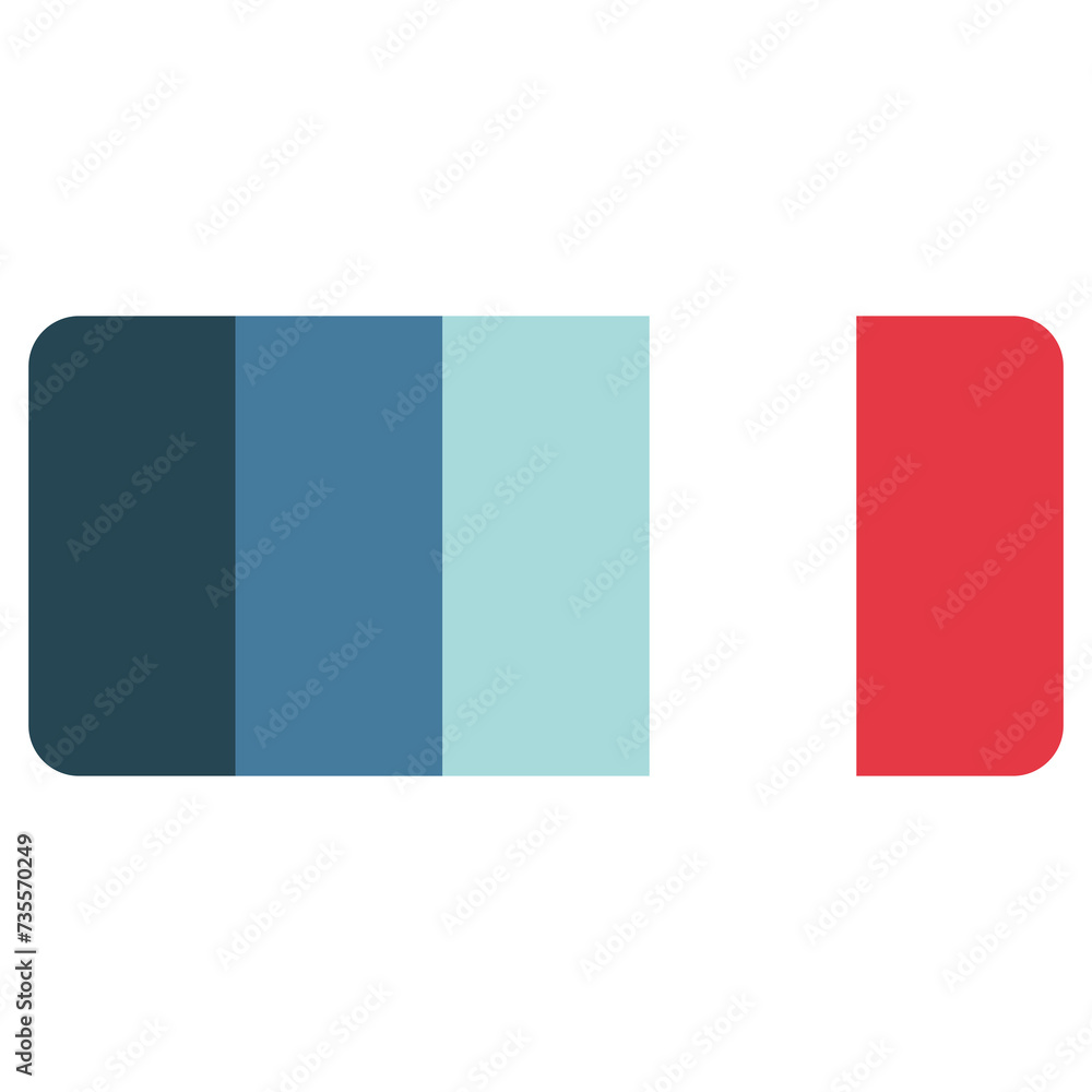 Vector illustration with palette. Color matching color palette. Fashion ...