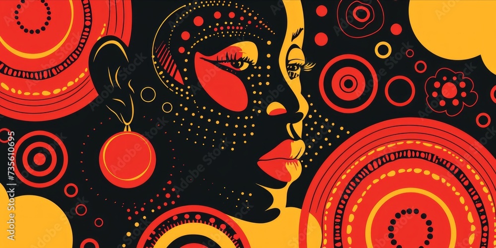 Abstract african pattern, ethnic background, tribal traditonal texture ...