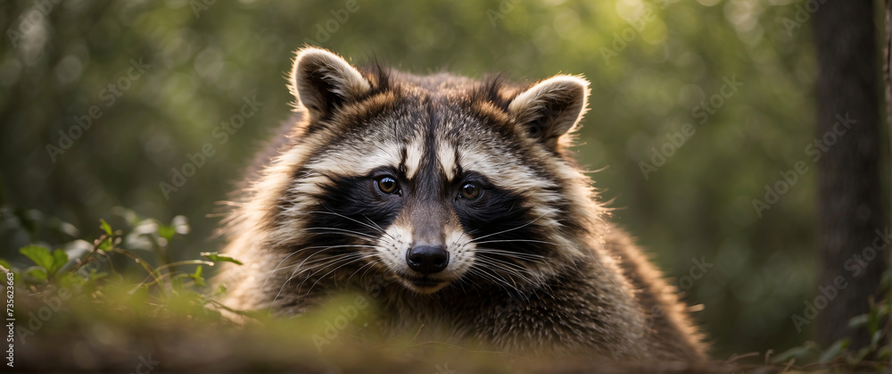 A close-up portrait captures the adorable face and curious nature of a ...