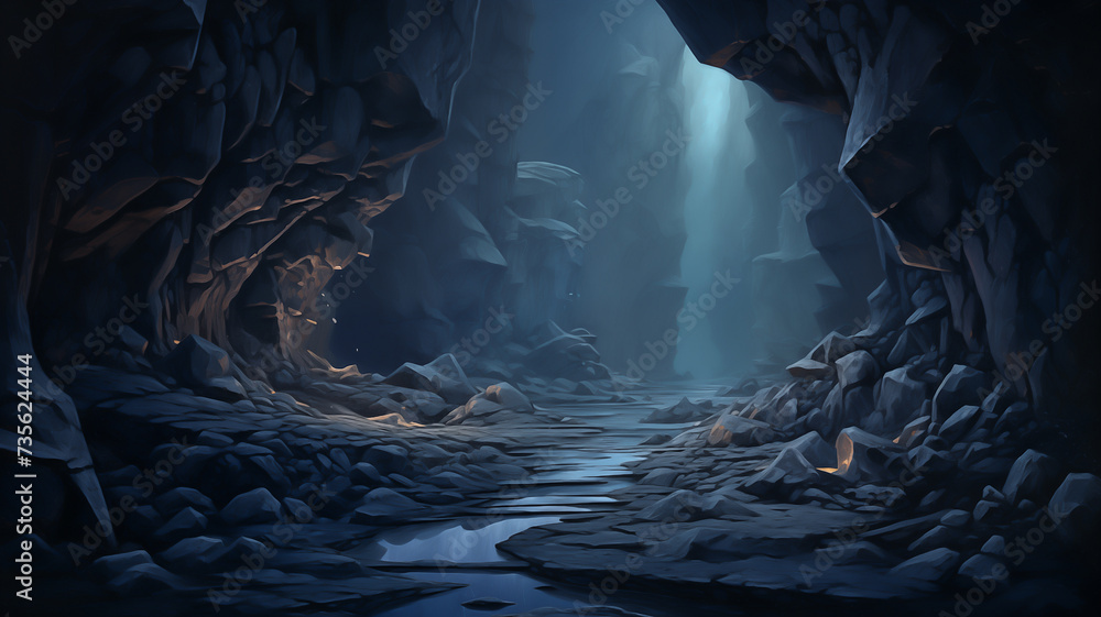 surreal landscape, The ground beneath is a tapestry of surreal textures ...