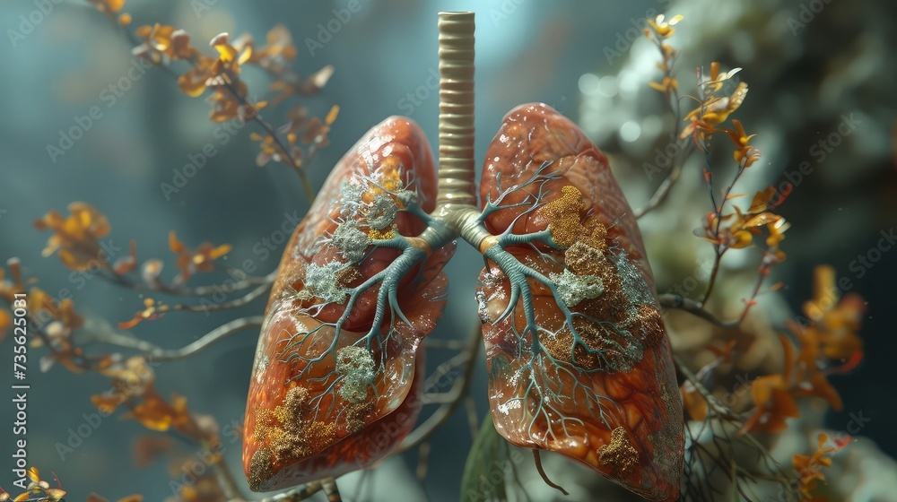 Unveiling Unhealthy Lungs: Realistic Photos Depicting Respiratory ...