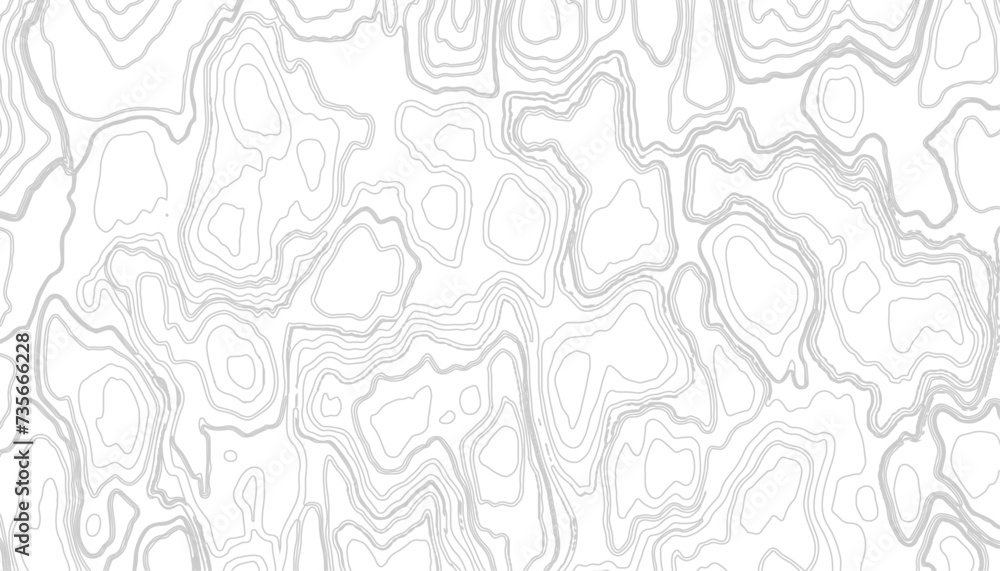 Seamless pattern with White sea map and topographic contours map ...
