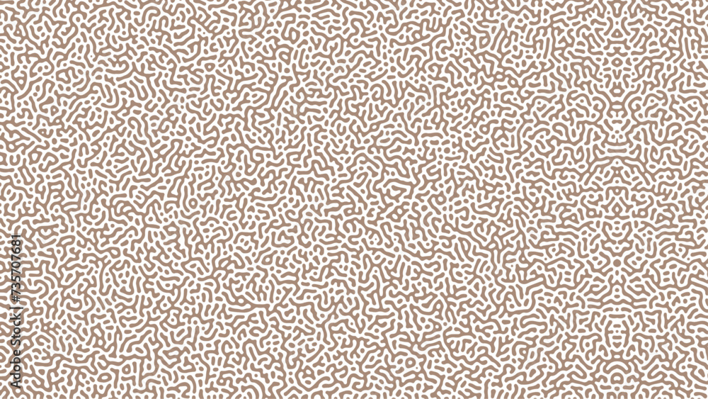 Generative algorithm psychedelic background. Reaction-diffusion or turing pattern formation ...