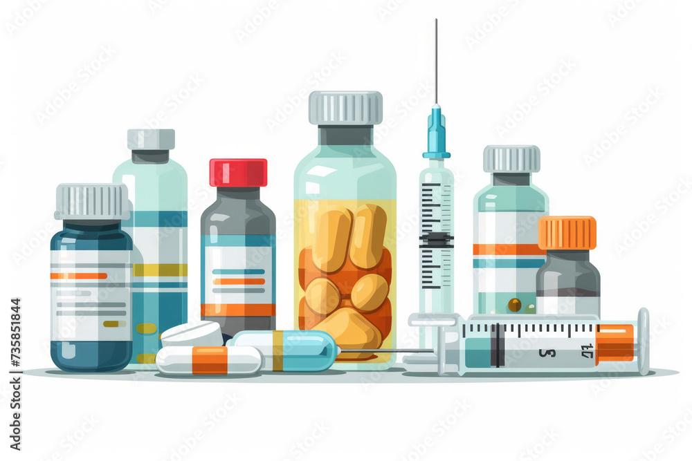 Injectable Medications: Injectable medications, including insulin Stock ...