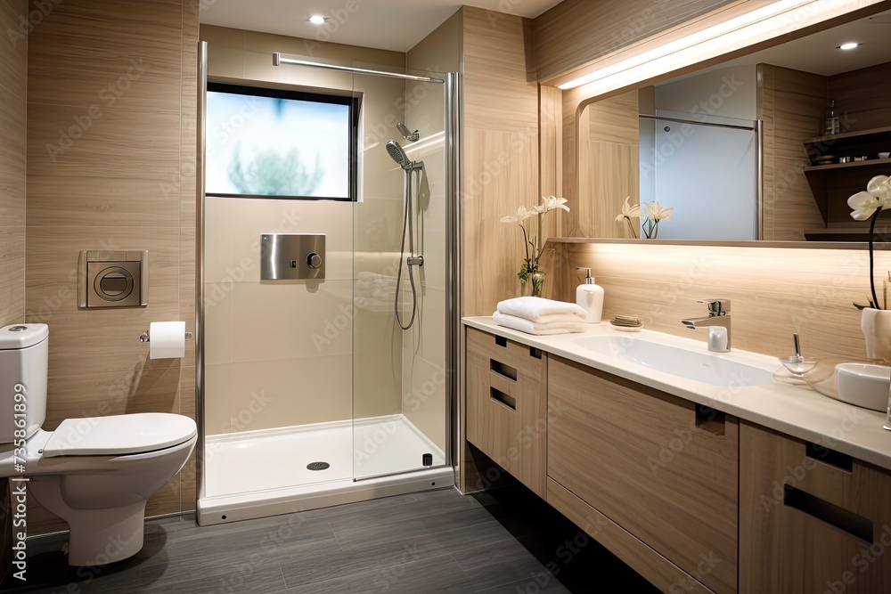 Bathroom Adapted for People with Disabilities, Safety Toilet for ...