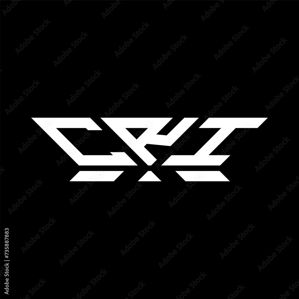 CRI letter logo vector design, CRI simple and modern logo. CRI ...