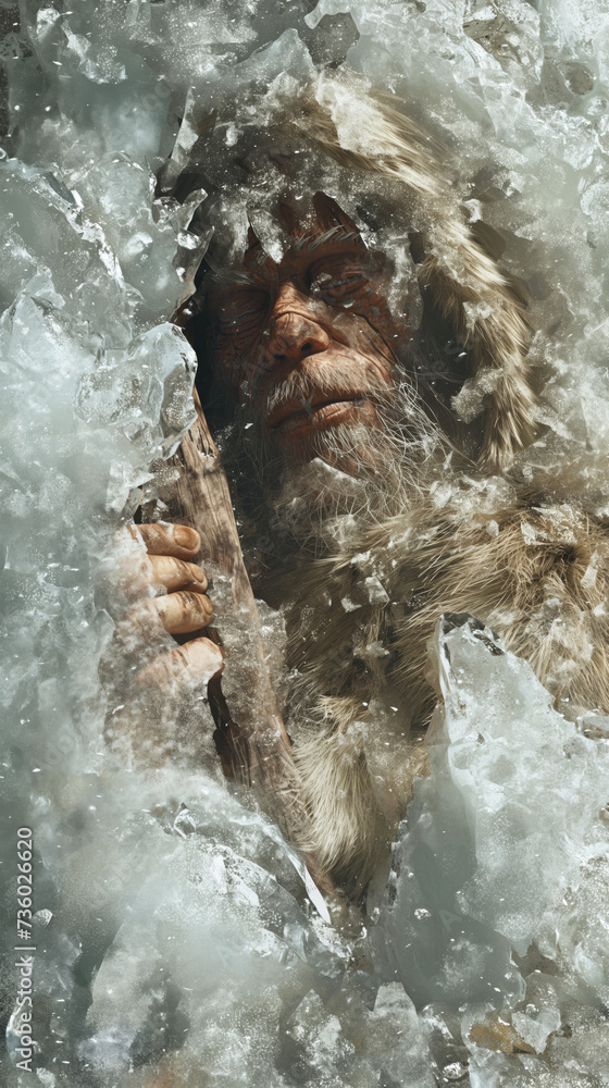 Frozen caveman - neanderthals - neanderthal - prehistoric discovery ...