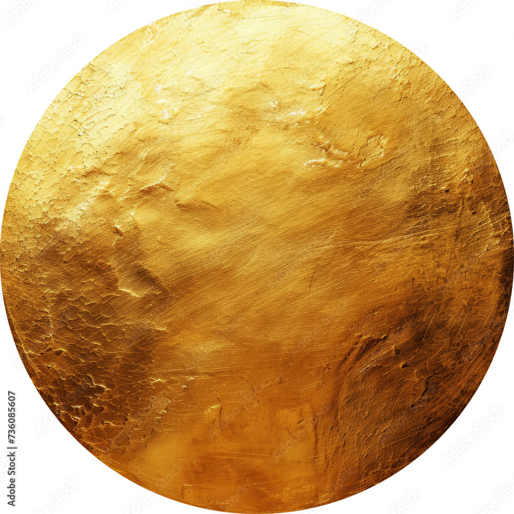 Gold circle transparent background PNG clipart Stock Photo | Adobe Stock