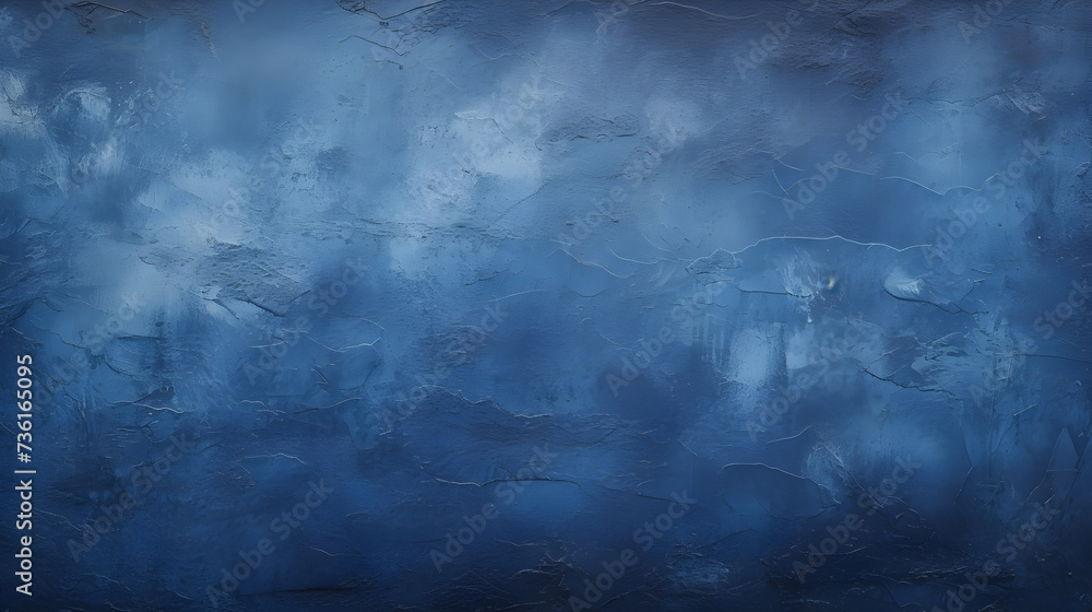 Grunge velvet textured navy blue backdrop Wide banner or wallpaper with ...