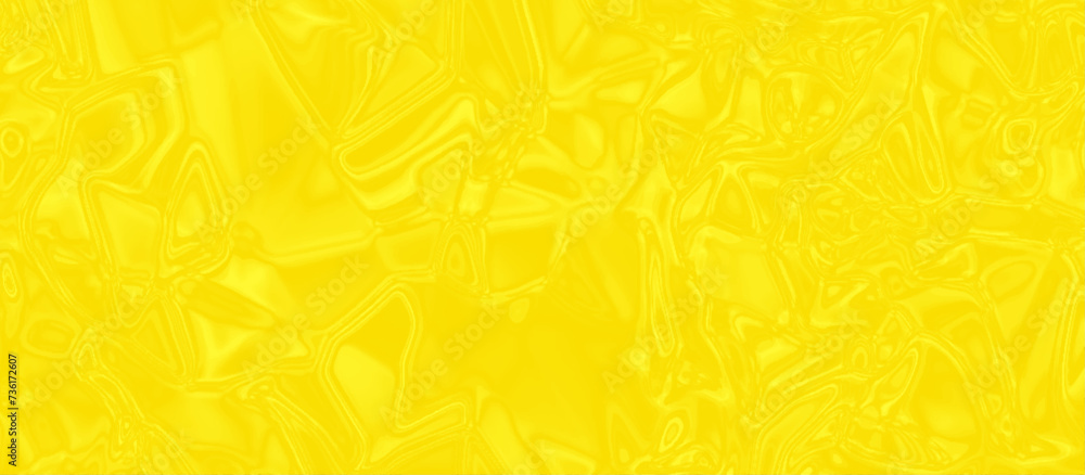 Crumpled of yellow satin with marble texture, Abstract texture of ...