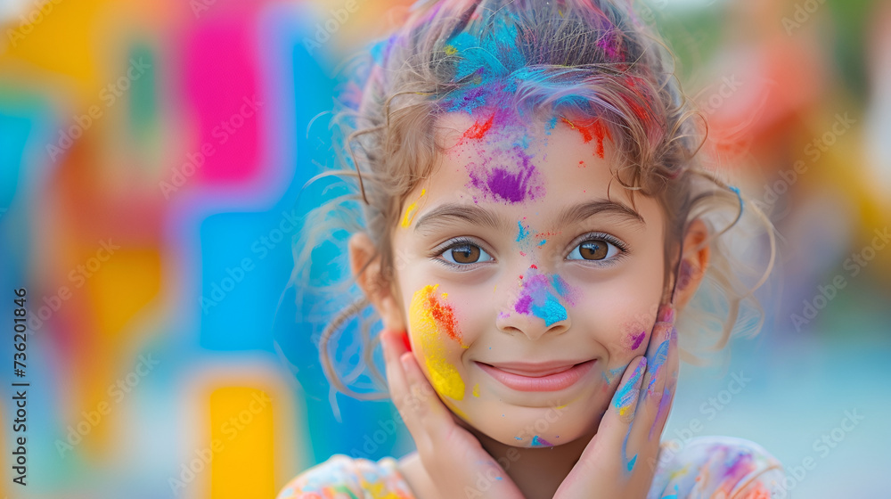 little girl,, Rabbis Dance, mask and sparkle star, beautiful girls ...